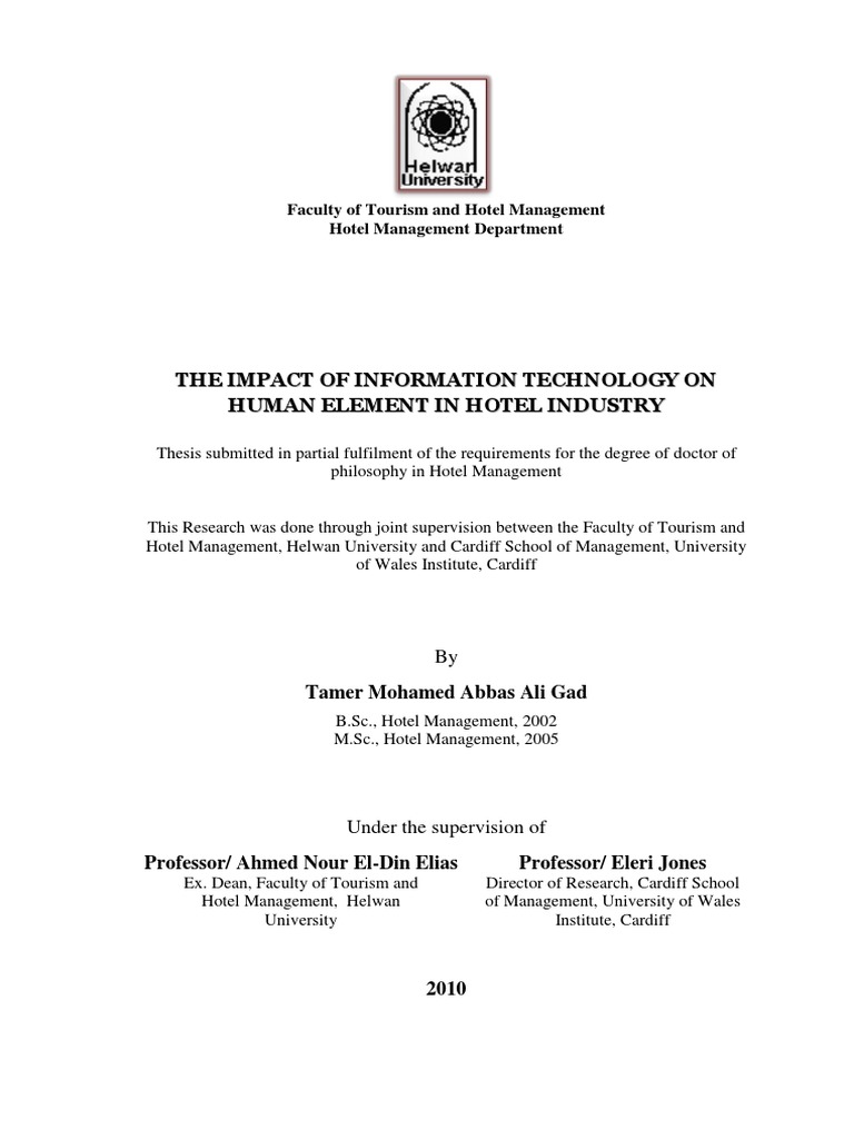 Final Dissertation Tamer Mohamed Abbas Ali Gad PDF | PDF | Methodology | Educational Technology