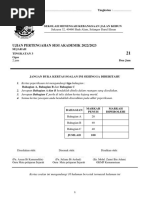 Uasa Form 3 2023 - Paper 2 | PDF
