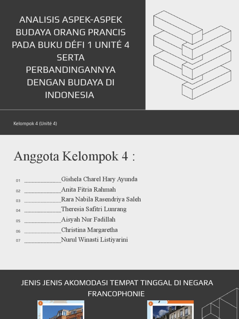 Analisis Aspek-Aspek Budaya Orang Prancis Dan Perbandingannya Dengan ...