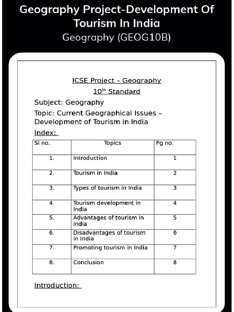 Geo Project 2024 | PDF