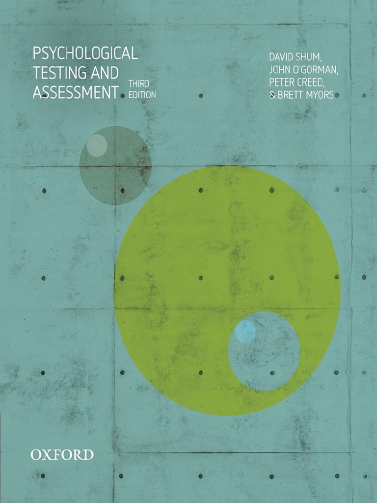 Psychological Testing and Assessment | PDF | Wechsler Adult ...