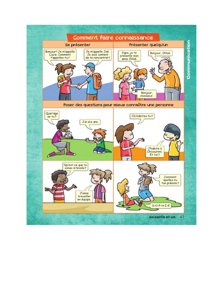 Comment Faire Connaissance | PDF