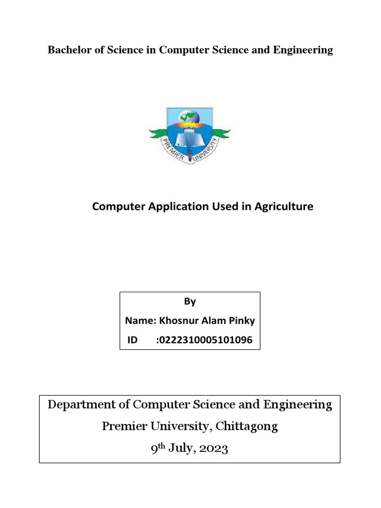 Computer Fundamental & Ethics | PDF | Agriculture | Geographic ...