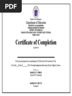 Early Bird Certificate May | PDF | Philippines