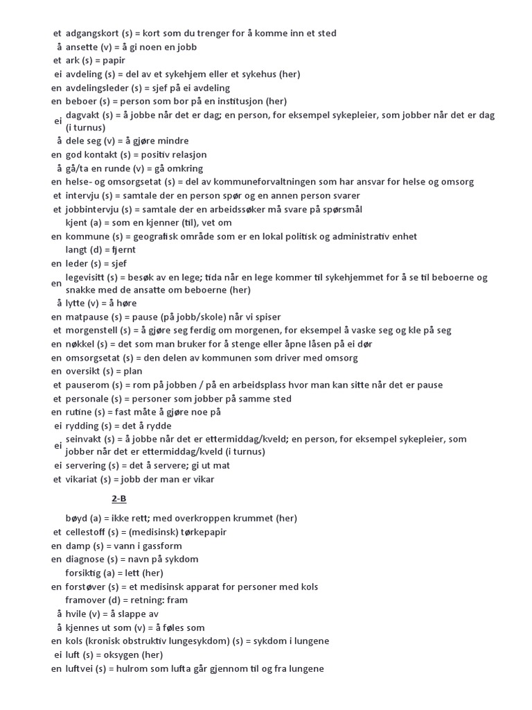 Helse Kap2-Ord | PDF