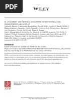 Rutter's Romanian Orphan Study Insights | PDF | Attachment Theory ...