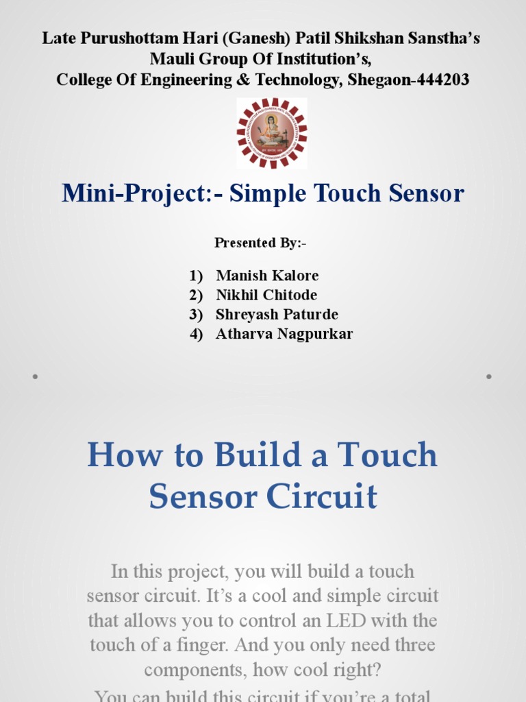 Mini Project @ | PDF | Resistor | Electrical Connector