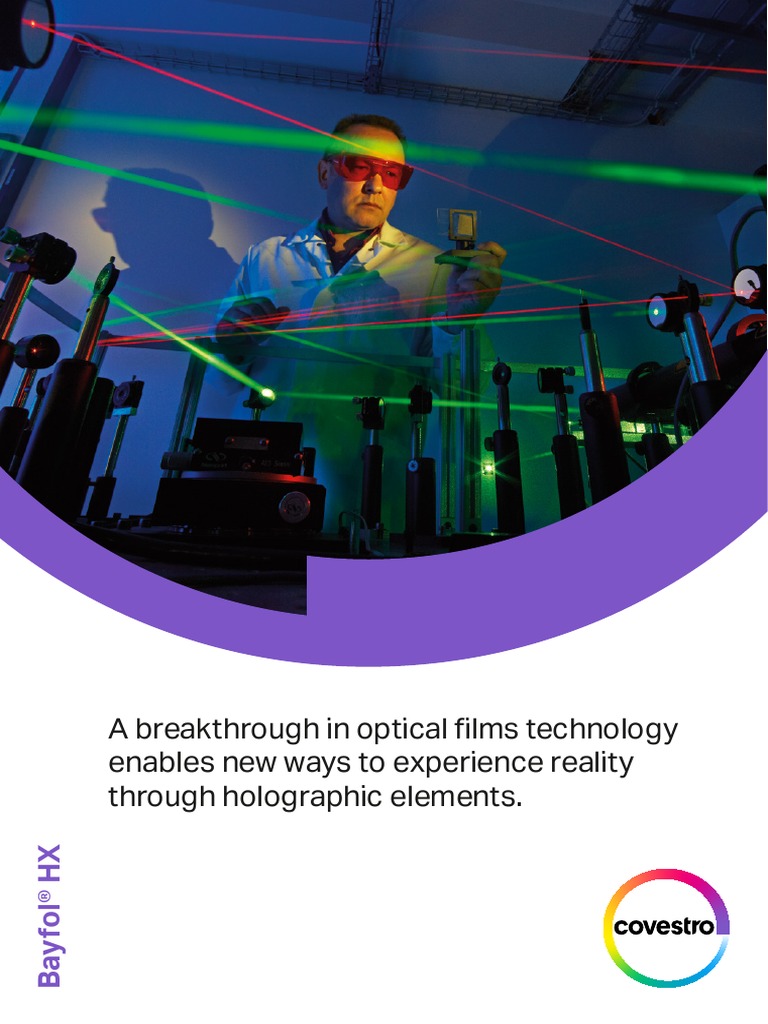Bayfol - HX - Holography - Flyer EN - DIGITAL | PDF | Holography ...