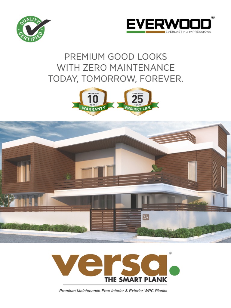 Everwood Versa Multipurpose Planks Catalogue | PDF