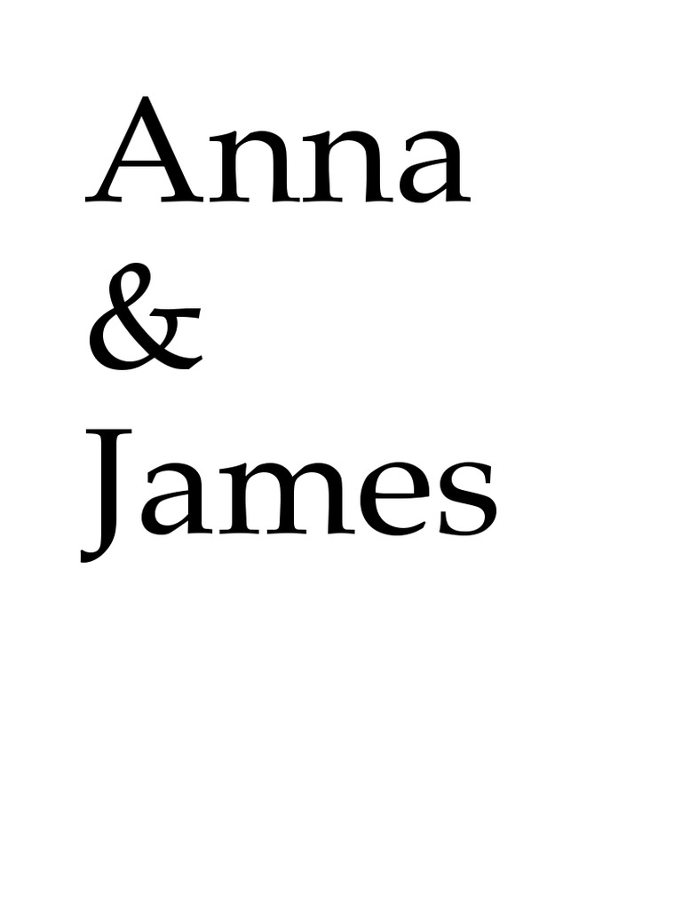 Anna James | PDF