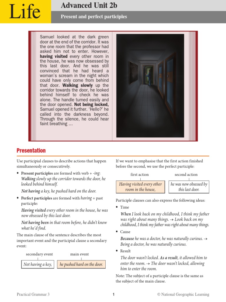 Advanced Unit 02b | PDF | Subject (Grammar) | Grammar