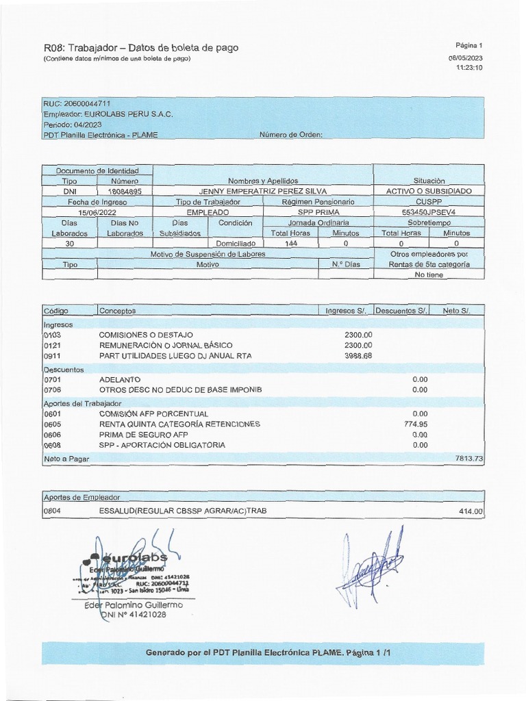 Documentos Firmados | PDF