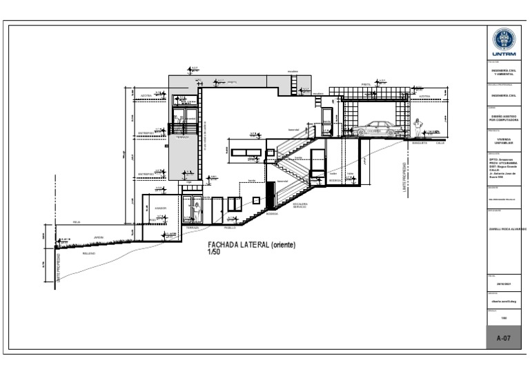 A-07 Fachada Lateral | PDF