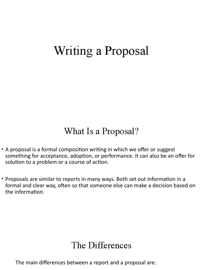 Writing A Proposal | PDF | Communication | Cognitive Science