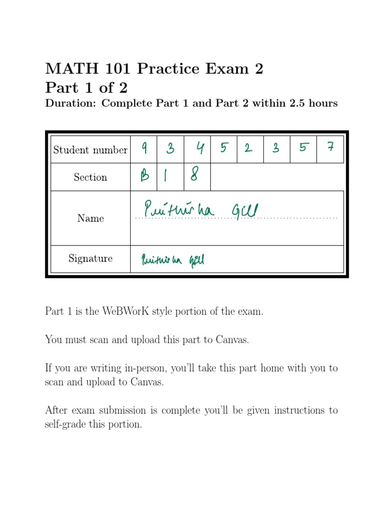 PE2 Part1 | PDF | Mathematics
