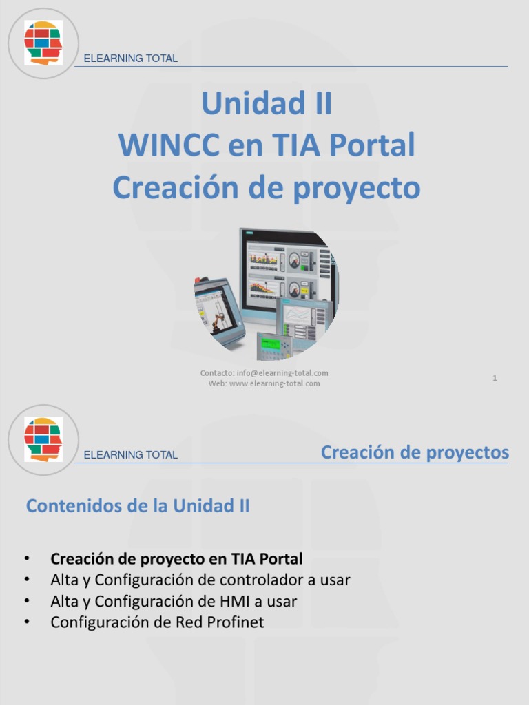 1 Unidad II - Creación de proyecto en TIA Portal | PDF | Red mundial ...