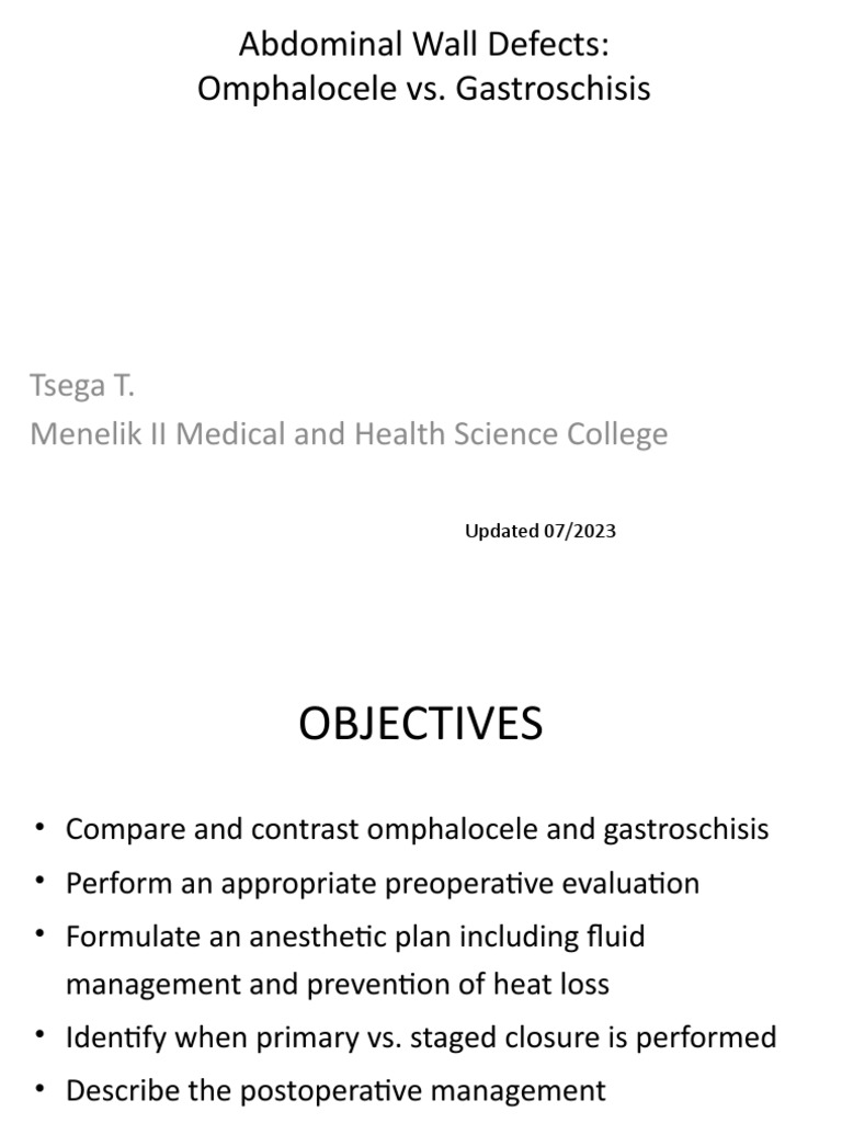 Abdominal Wall Defects | PDF | Sepsis | Gastrointestinal Tract