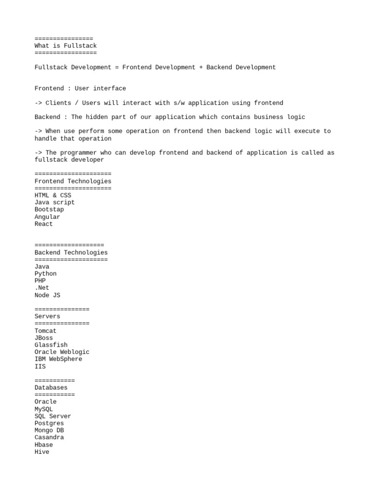 Chapter 1 Notes Pdf Java Virtual Machine Java Programming Language