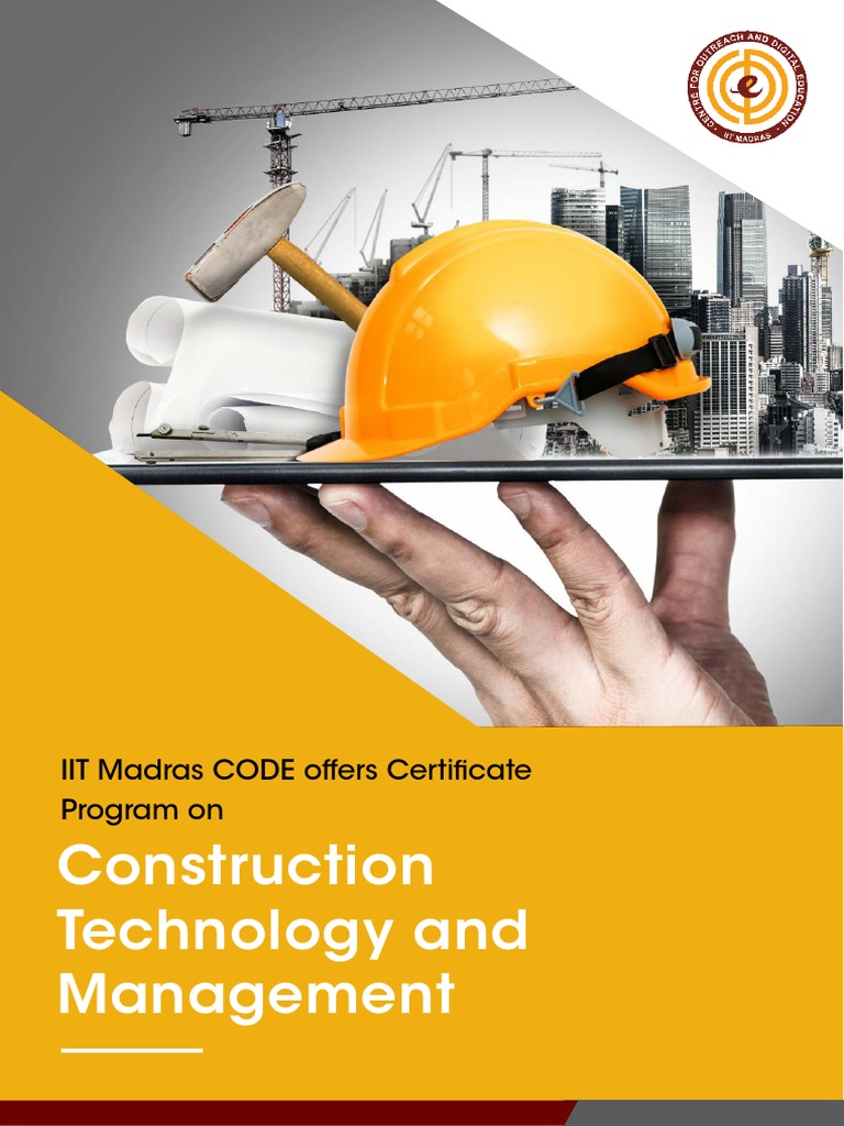 Course Brochure | PDF | Concrete | Scheduling (Production Processes)