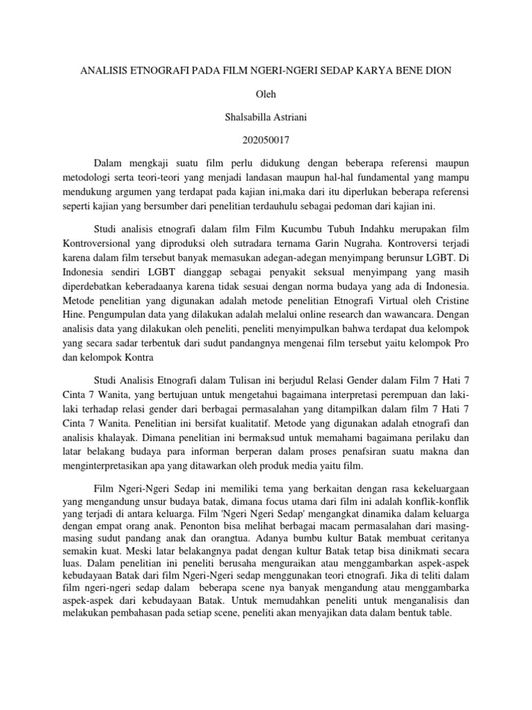 Kajian Film | PDF | Seni & Disiplin Bahasa | Kajian Bahasa Asing