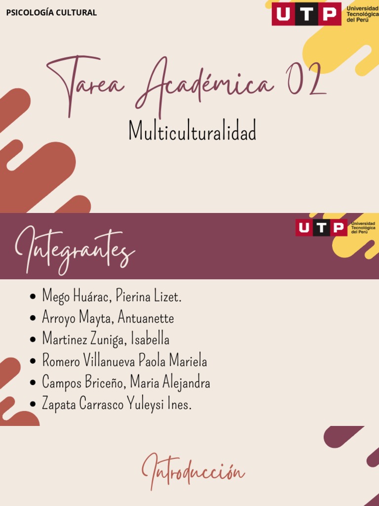 Psicología Cultural | PDF | Multiculturalismo | Sociedad