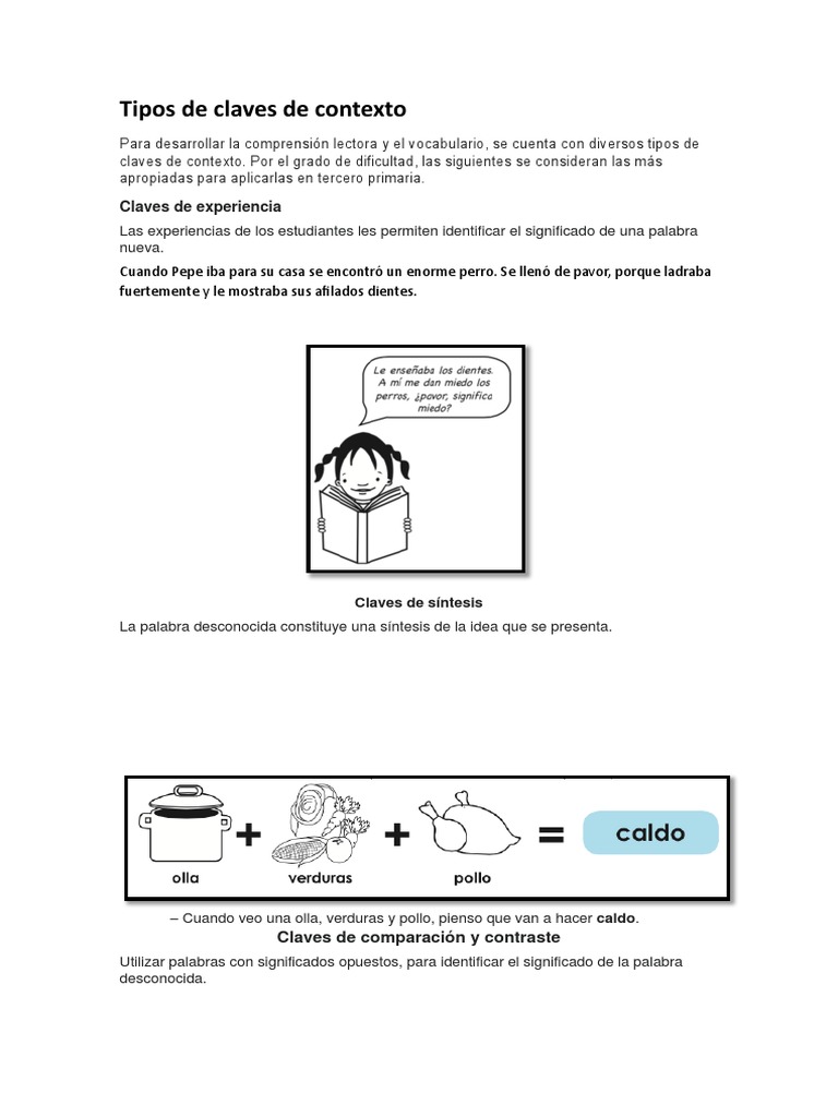 Tipos de Claves de Contexto | PDF
