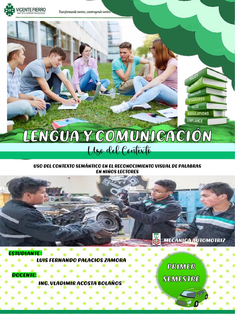 Uso Del Contexto Semántico en El Reconocimiento Visual de Palabras en ...