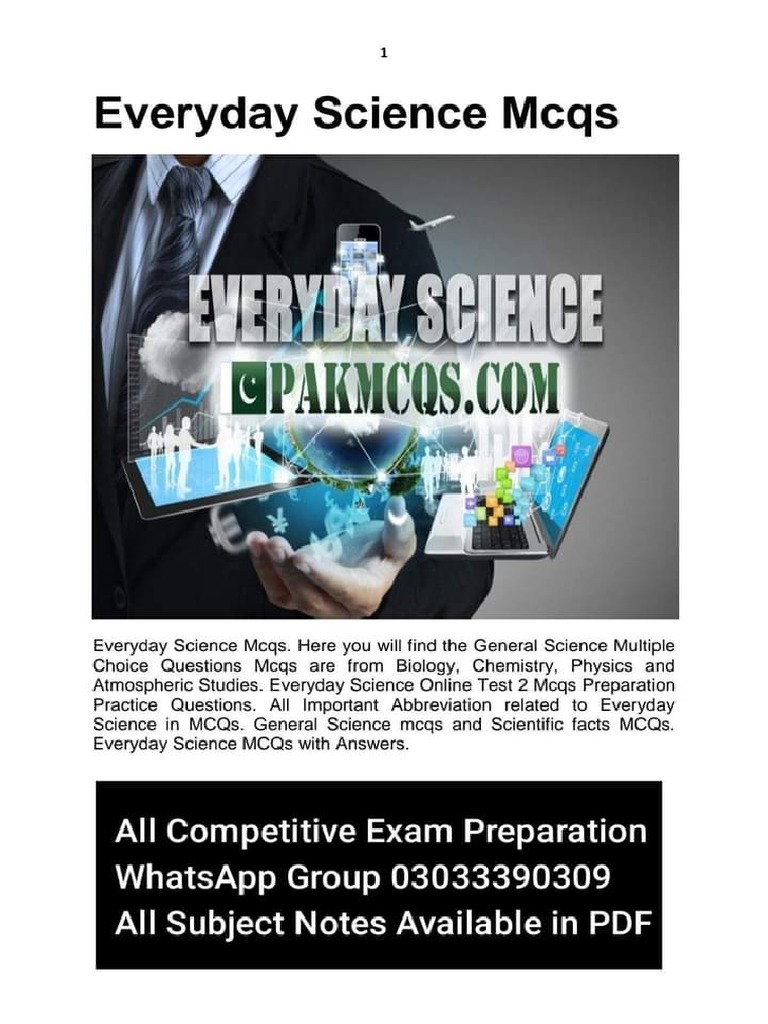 Everyday Science Pakmcqs | PDF