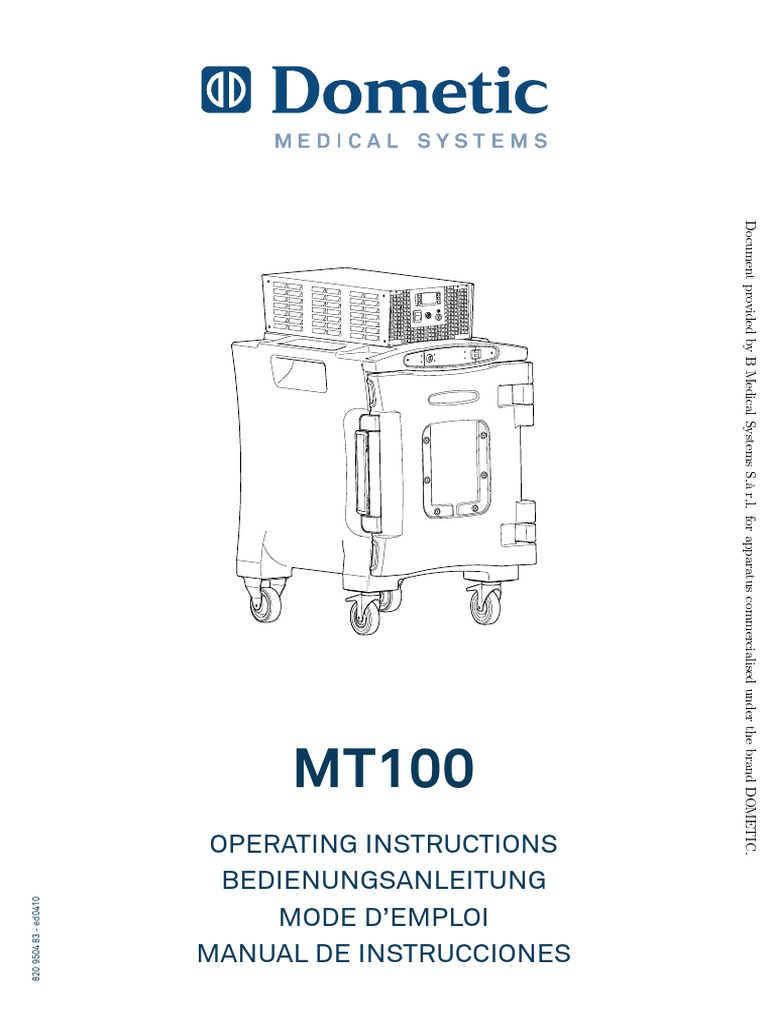 820.9504.83 - Ge-Anleitung mt100 4s Ed0410 | PDF | Ac Power Plugs And Sockets | Alternating Current