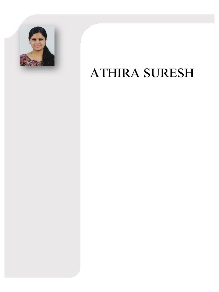 Athira Suresh | PDF