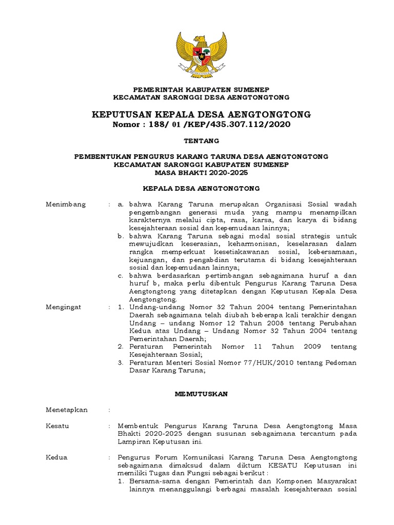 SK Karang Taruna | PDF