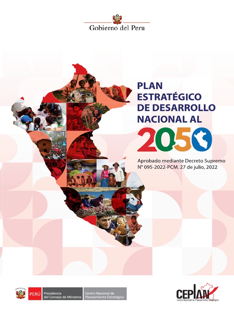 Plan Estratégico de Desarrollo Nacional Perú Al 2050 - CEPLAN 20230515 | PDF | Perú | America latina