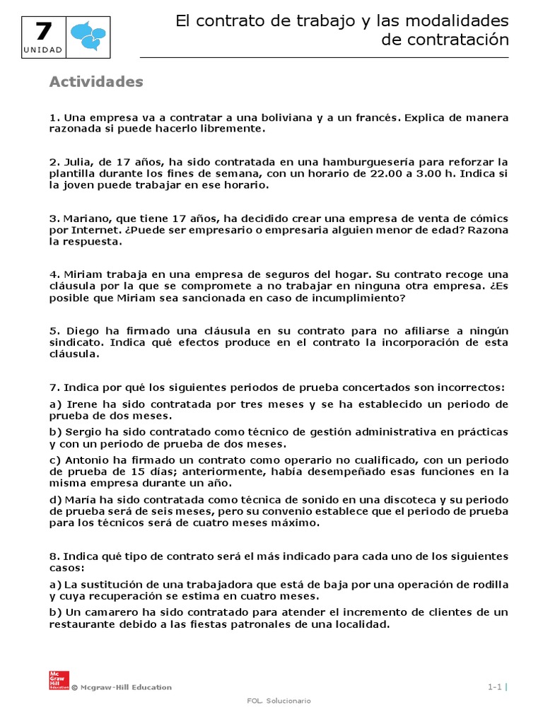 Tema 7 Fol | PDF | Tiempo de trabajo | Business