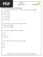 MATHS PAPER 1 GRADE 4 Final | PDF