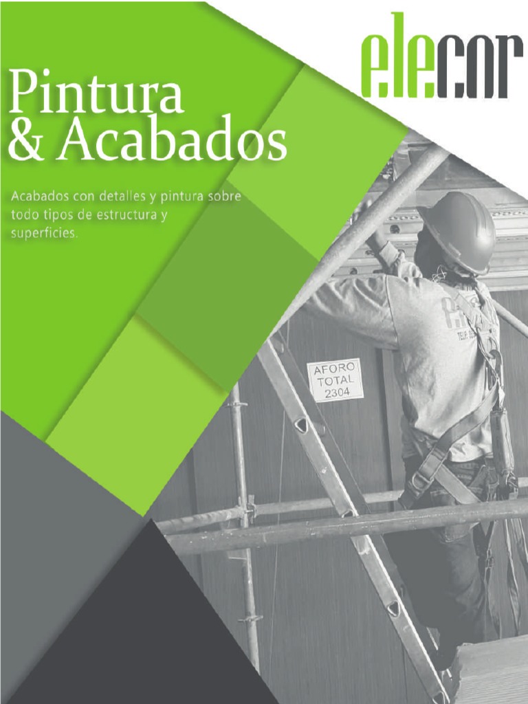 Brochure Elecor - Pintura & Acabados | PDF