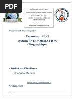 Cours - Introduction À L'analyse Spatiale | PDF