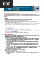 ESMO 2025 Abstract Regulations FINAL (1) | PDF | Cancer | Abstract (Summary)