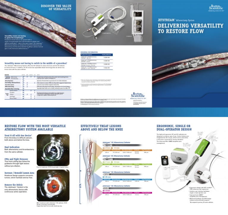 Jetstream Brochure EU | PDF | Atheroma | Cardiovascular System