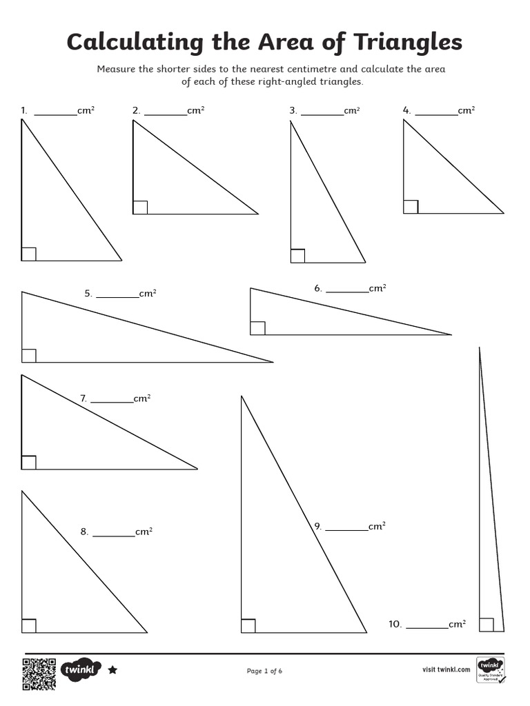 t2 M 1627 Differentiated Calculating The Area of Triangles Activity ...