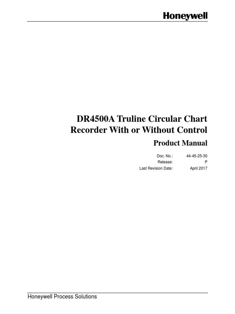 DR4500A Truline Circular Chart | PDF | Parameter (Computer Programming ...