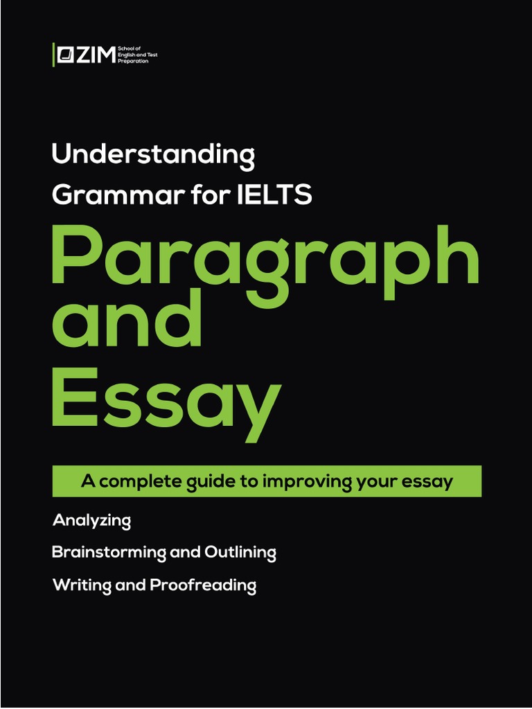 Understanding Grammar For IELTS Paragraph and Essay Zim | PDF