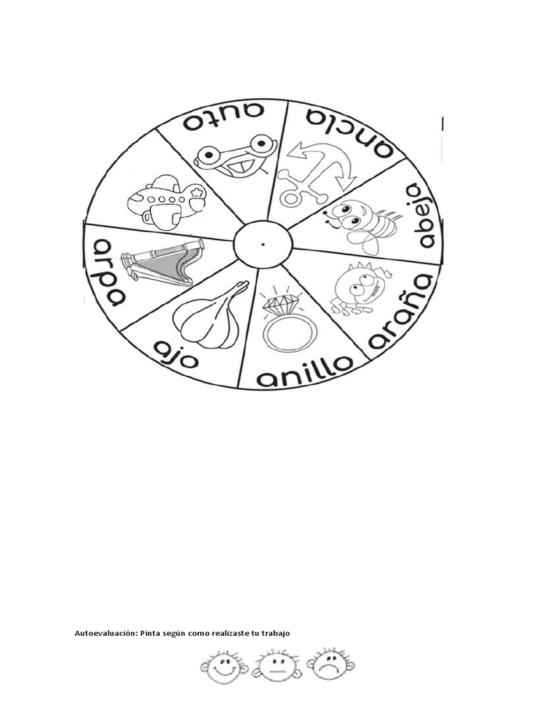 Ruedas de Vocales | PDF