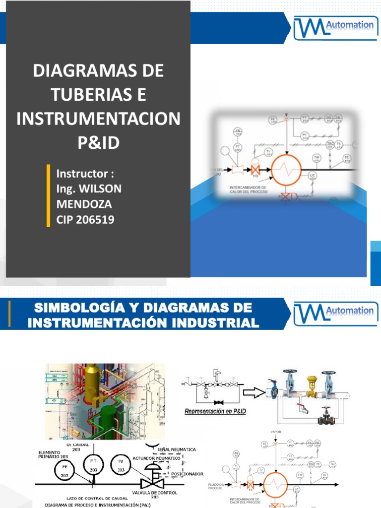 Diagramas de Instrumentacion P&ID | PDF | Ingenieria Eléctrica | Bienes ...