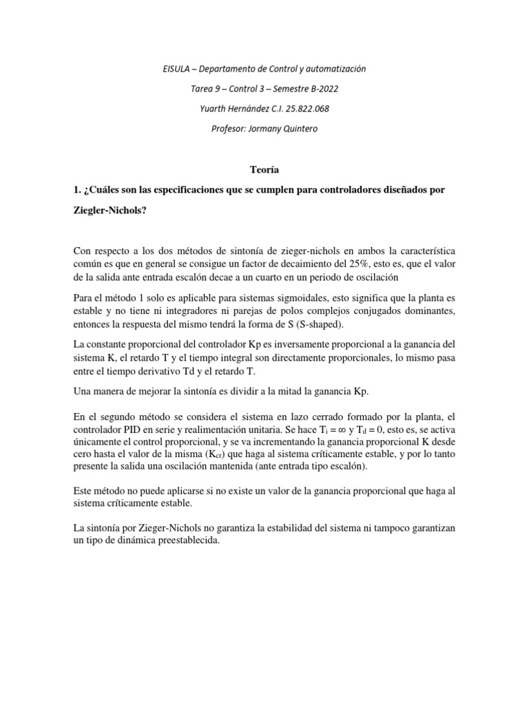 Tarea9 Control3 YuarthHernandez | PDF | Informática | Ciencias de la Computación