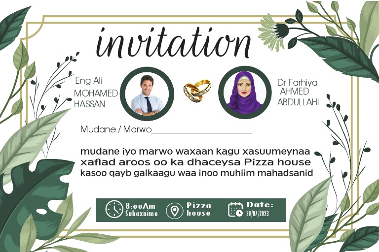 Aroos Invitation | PDF