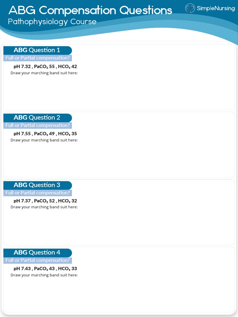ABG Compensations Questions - 2 | PDF
