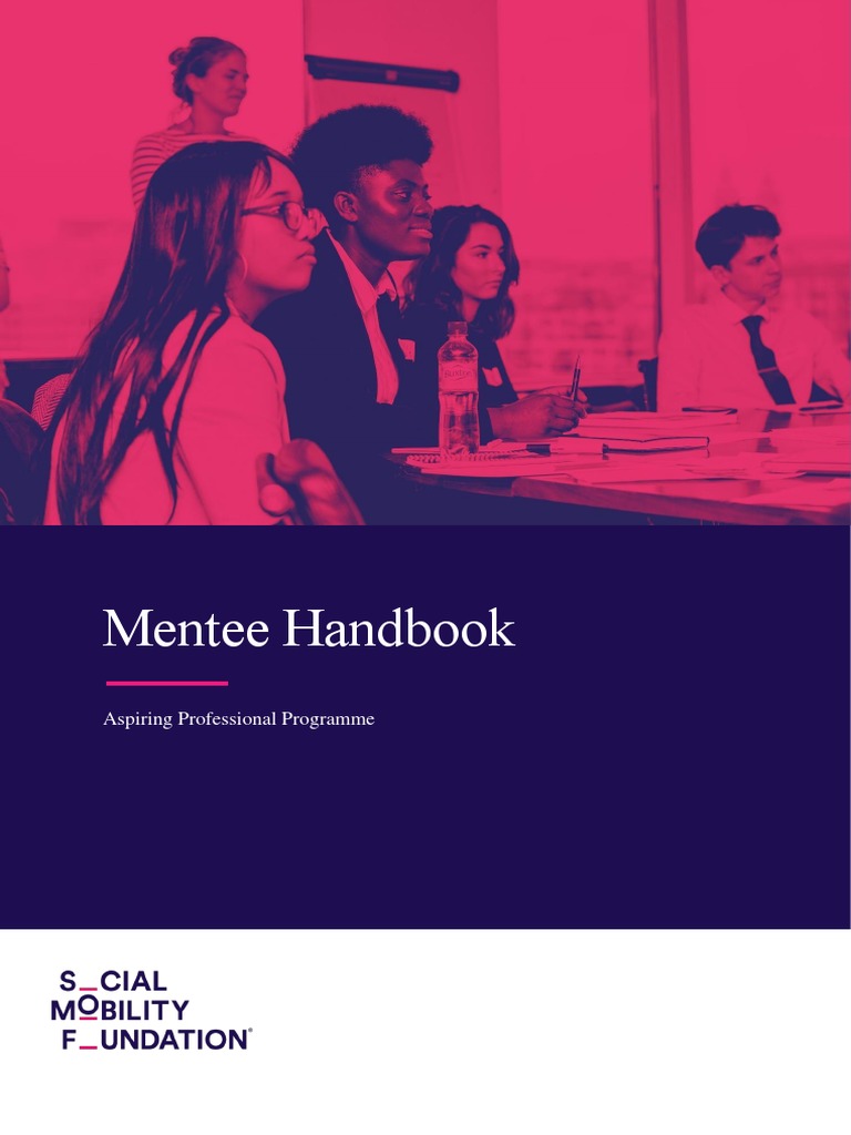 Mentee Handbook 2023 | PDF | Mentorship | Goal