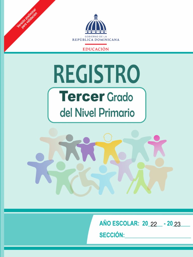 Registro 3ro D | PDF | Evaluación | Educación primaria
