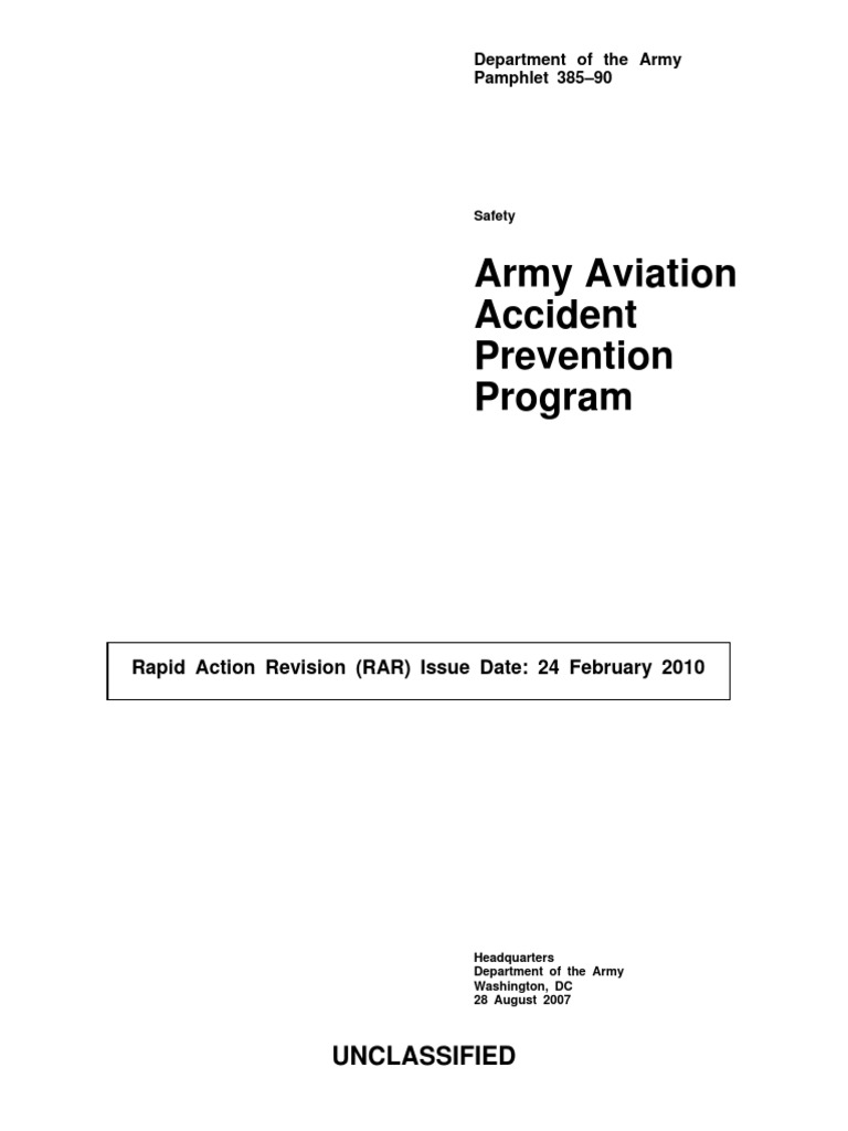 Army Aviation Accident Prevention Guide | PDF | Risk | Safety