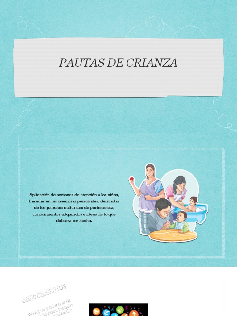 Pautas de Crianza | PDF | Autoestima | Conceptos psicologicos
